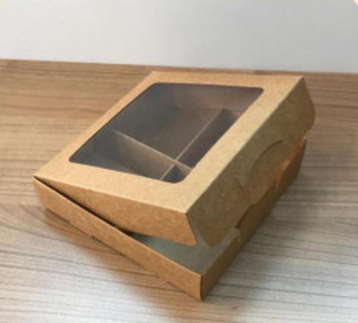 Folding Disassembled Box 12x12x3 Cm - 4.72"x4.72"x1.18" Inch Size Gift ...