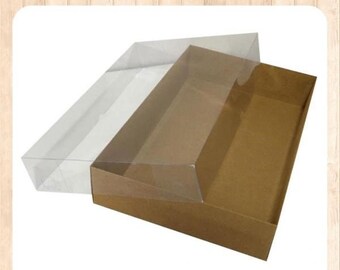 Folding Disassembled Box 12x12x3 Cm 4.72x4.72x1.18 Inch Size Gift With ...