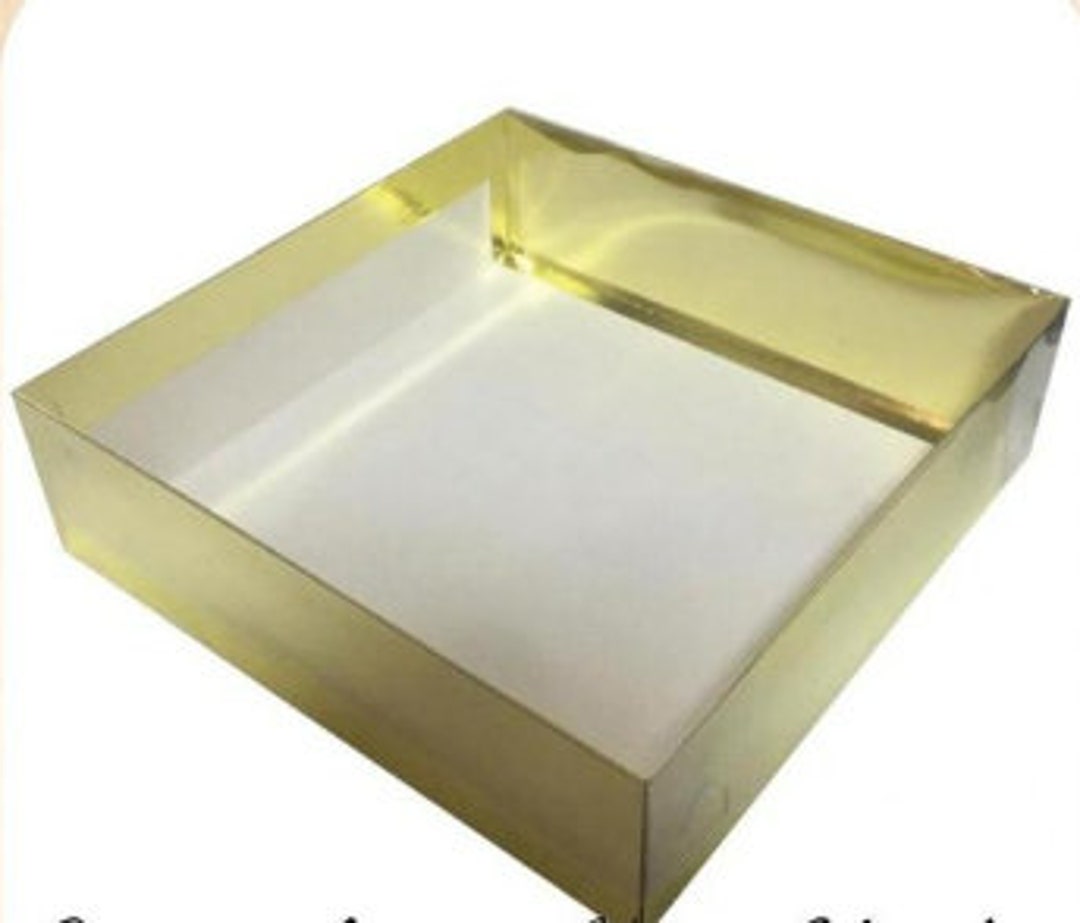 Folding Disassembled Box 12x12x2.8 Inch Size - Etsy