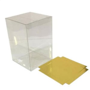Transparent Gift Boxes With Inner Riser, 10 Pieces, 6x6x8 Cm - 2.34 "x2 ...