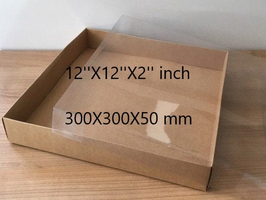 Folding Disassembled Box 12"x12"x2" Inch Size |gift Boxes 10 Tracks ...