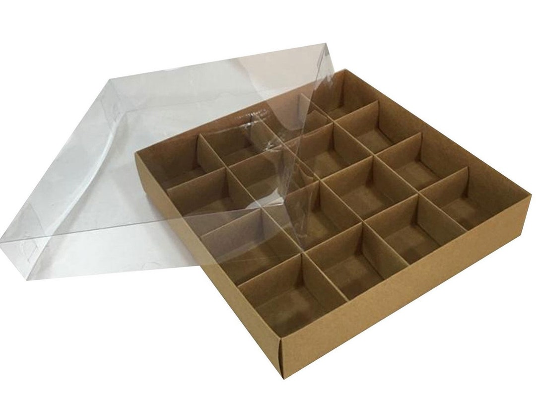 Folding Disassembled Box 25x25x5 Cm 9.8"x9.8"x2" Inch Dimension 16 ...