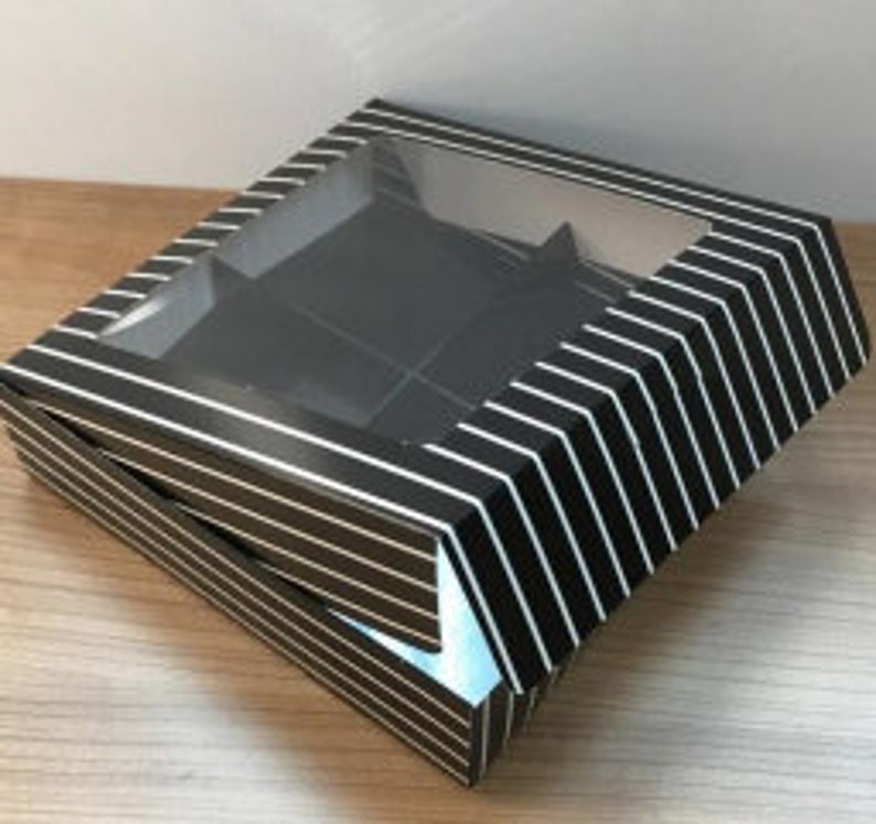 Folding Disassembled Box 15x15x5 Cm - 5.99"x5.99"x2" Inch Size Gift ...