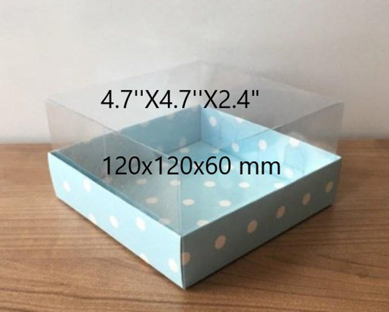 Folding Disassembled Box 4.7''X4.7''X2.4'' Sizes 10 Pcs Cardboard Box ...