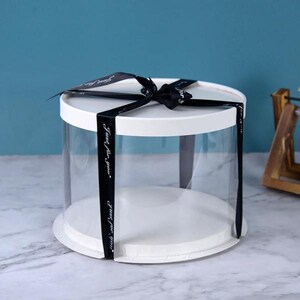 Cylinder Acetate Box Diameter 14"x Height 7.1" -11" -15" ınch - Etsy