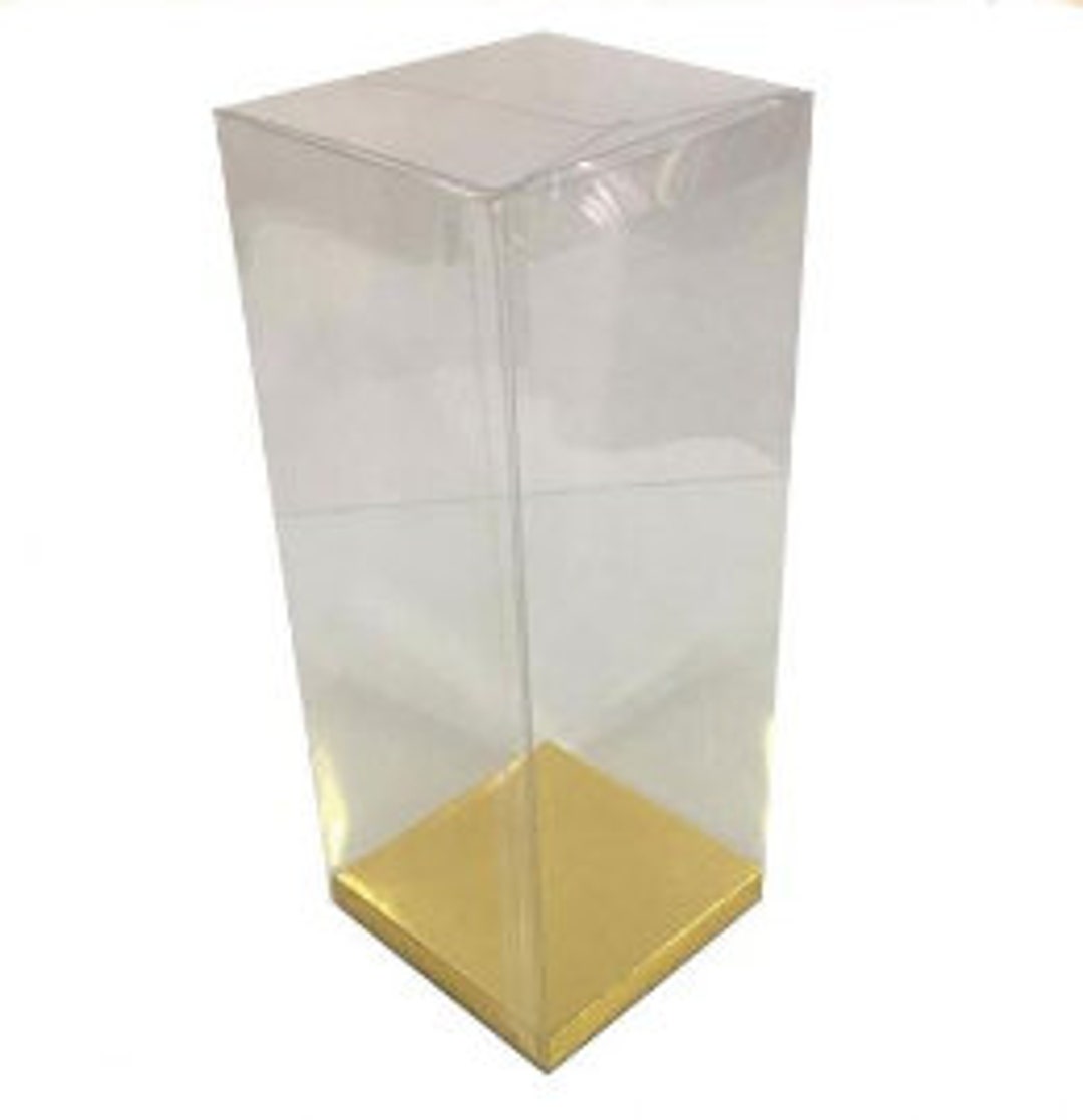Transparent Gift Boxes With Inner Riser 10 Pieces 5x5x20 Cm - Etsy