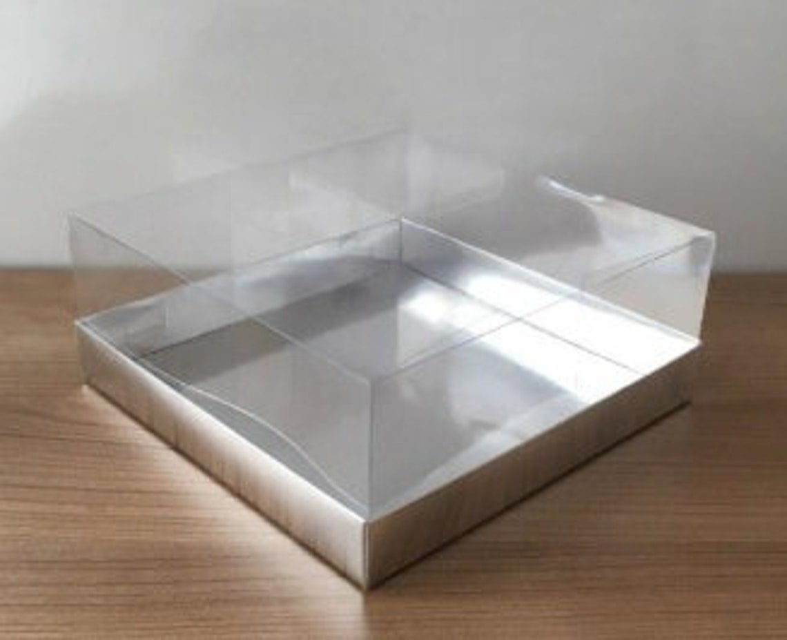 Folding Disassembled Box 7.9''x7.9''x3.1 | Etsy