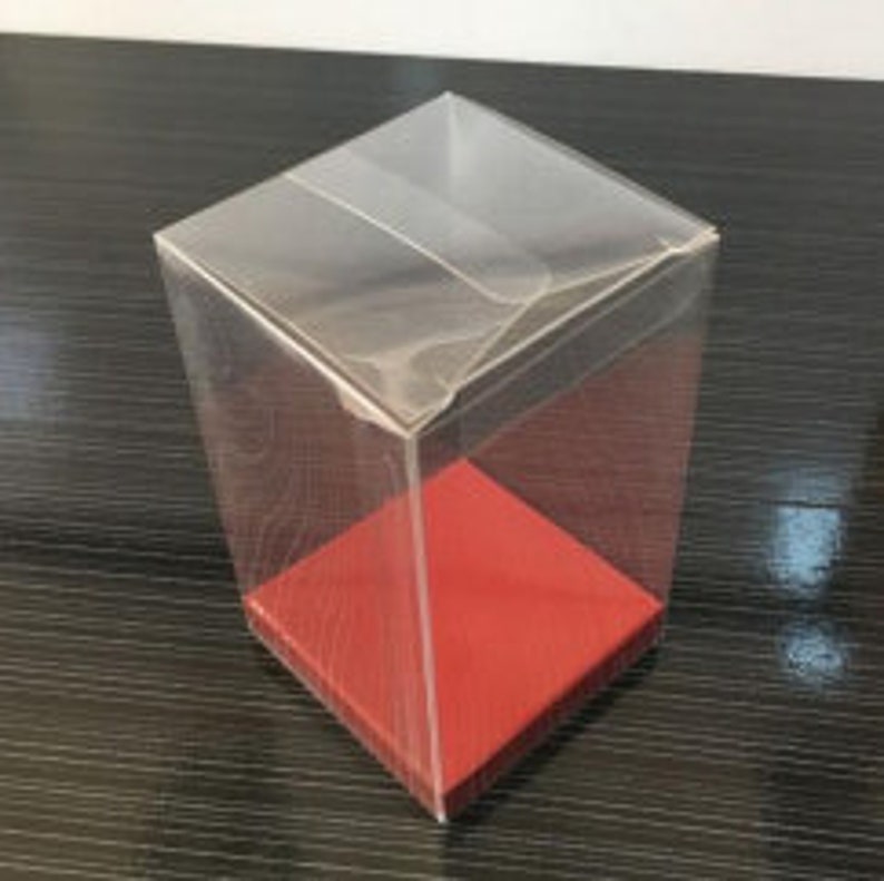 Folding Disassembled Box Transparent Gift Boxes With Inner | Etsy