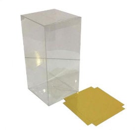 Transparent Gift Boxes With Inner Riser 10 Pieces 5x5x17 Cm - Etsy