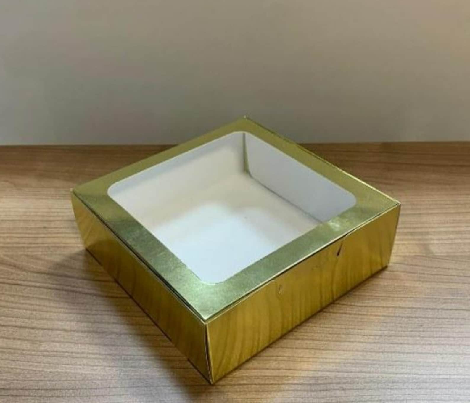 Folding Disassembled Box Gift Boxes Measuring 5.90''x5.90''x1.96 ...