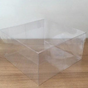 Folding Disassembled Box 7.9''x7.9''x3.9" Inch Sizes 10 Pieces Box With ...