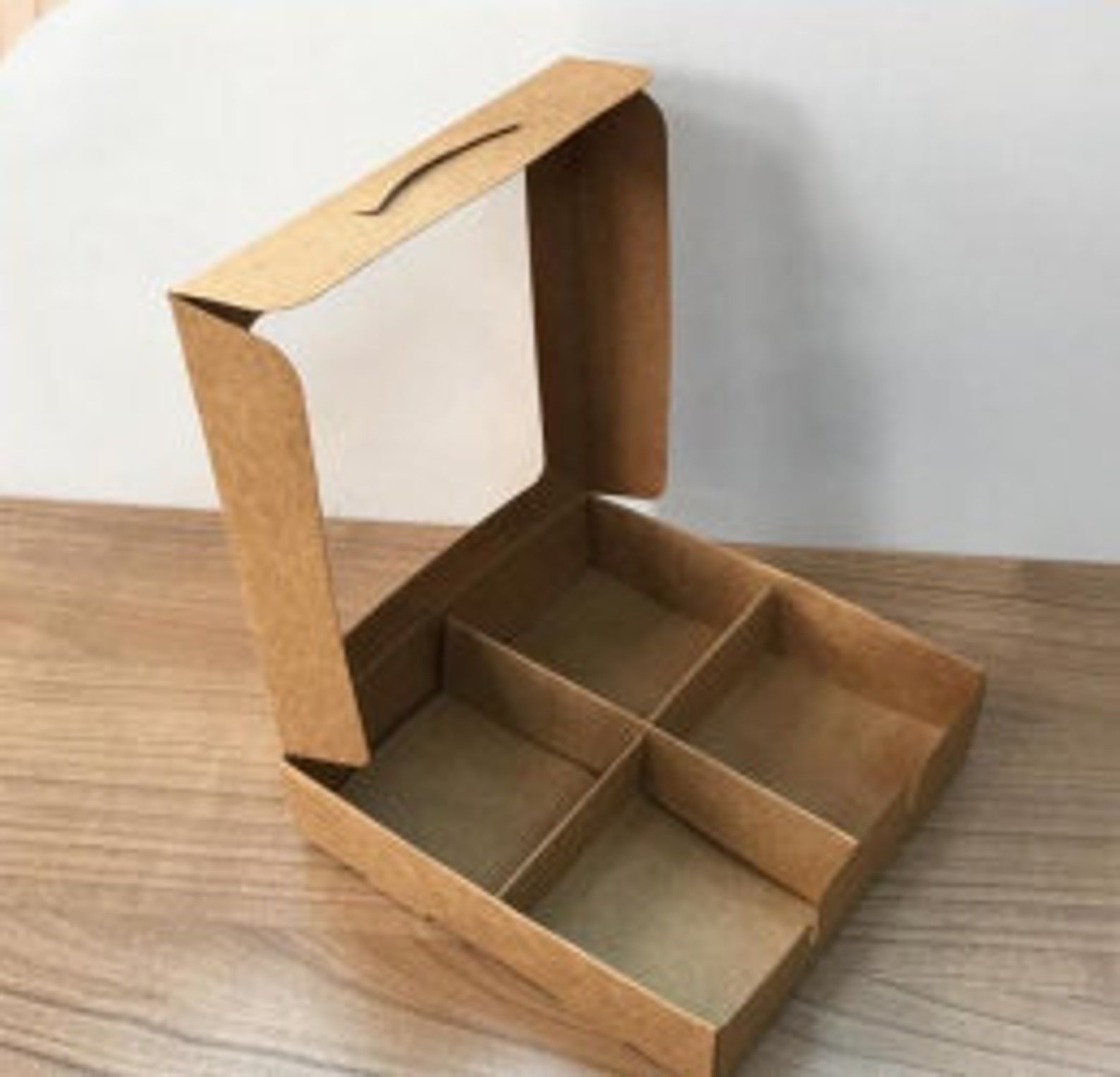 Folding Disassembled Box 10x10x3 Cm - Etsy