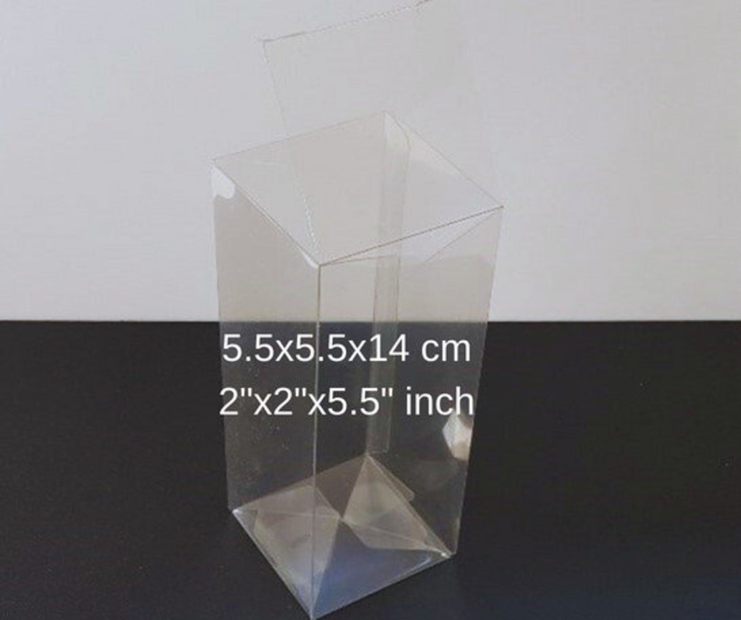 Folding Disassembled Box Gift Boxes Acetate Box. Size: 5.5x5.5x14- 10 ...