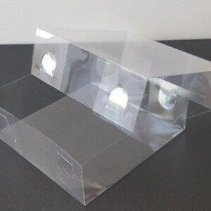 Folding Disassembled Box Gift Box With Transparent Lid, 10 Pcs, Sizes 4 ...