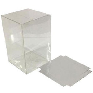 Transparent Gift Boxes With Inner Riser, 10 Pieces, 6x6x8 Cm - 2.34 "x2 ...