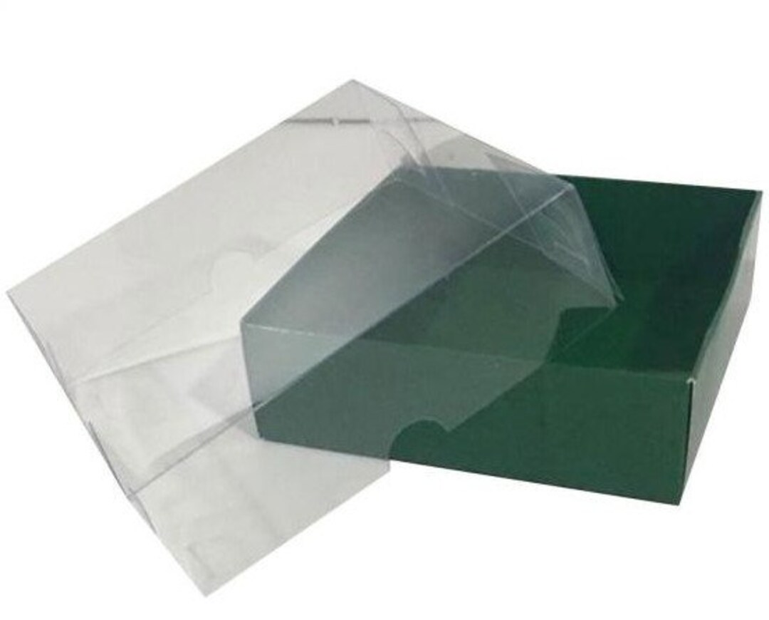 Folding Disassembled Box Gift Box With Transparent Lid, 10 Pcs, Sizes 5 ...