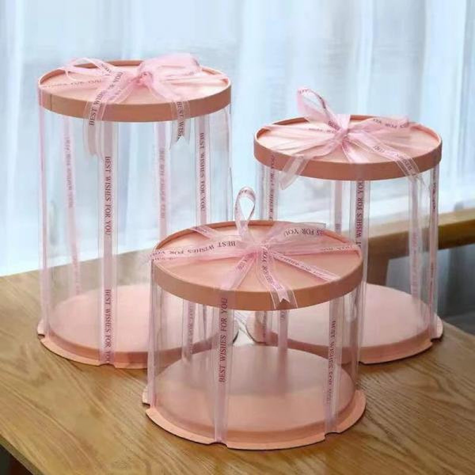 Cylinder Acetate Box Diameter 11"x Height 7.1" -10 -13 - Etsy