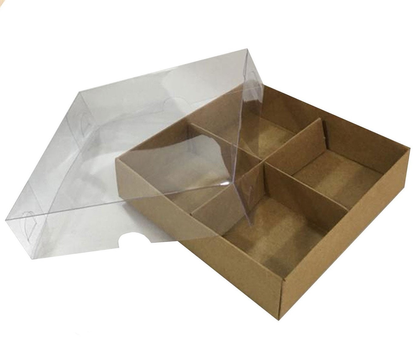 Folding Disassembled Box 12x12x3 Cm - 4.7"x4.7"x1.18" Inch Dimension 4 ...