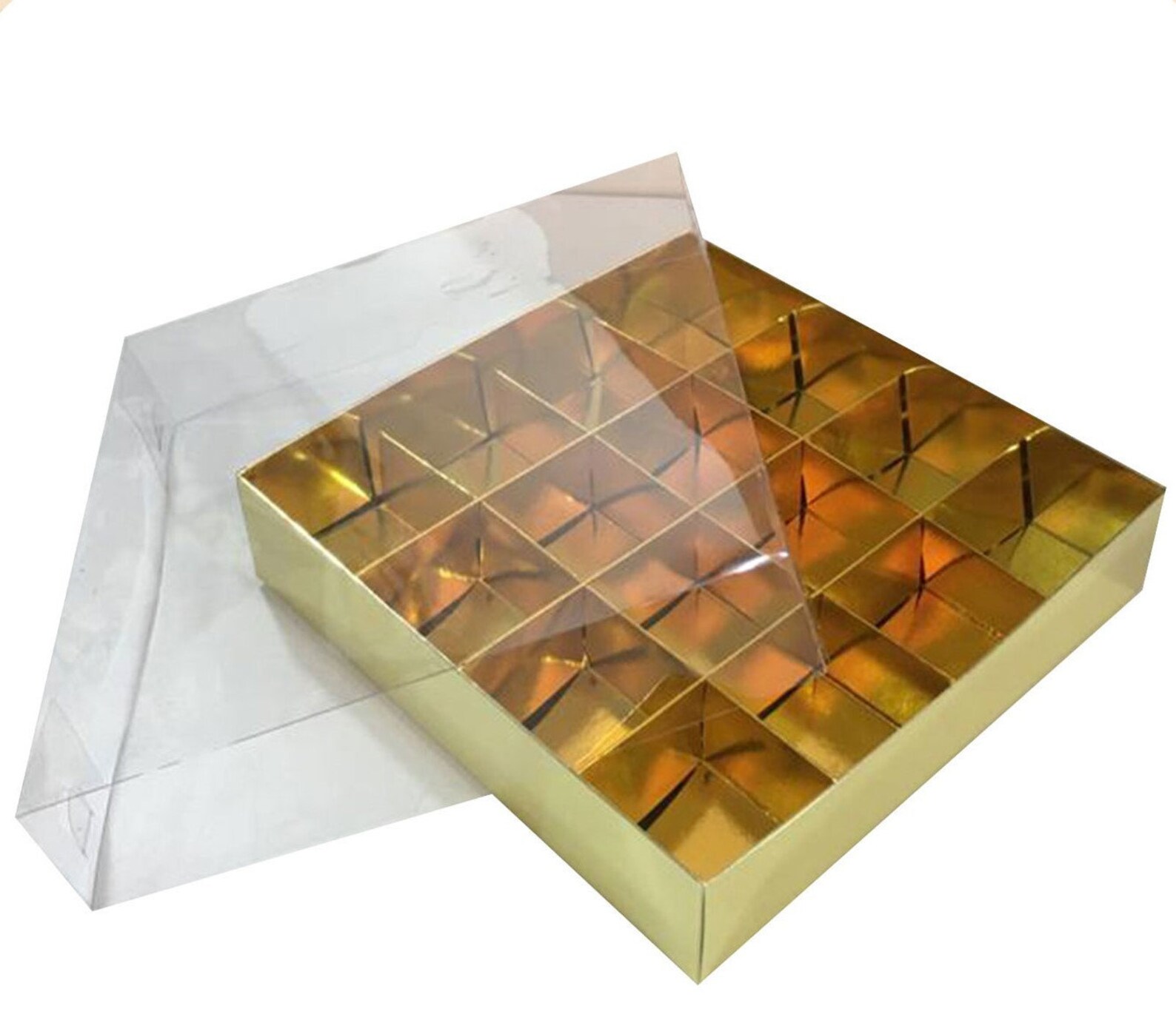 Folding Disassembled Box 25x25x5 Cm - Etsy UK