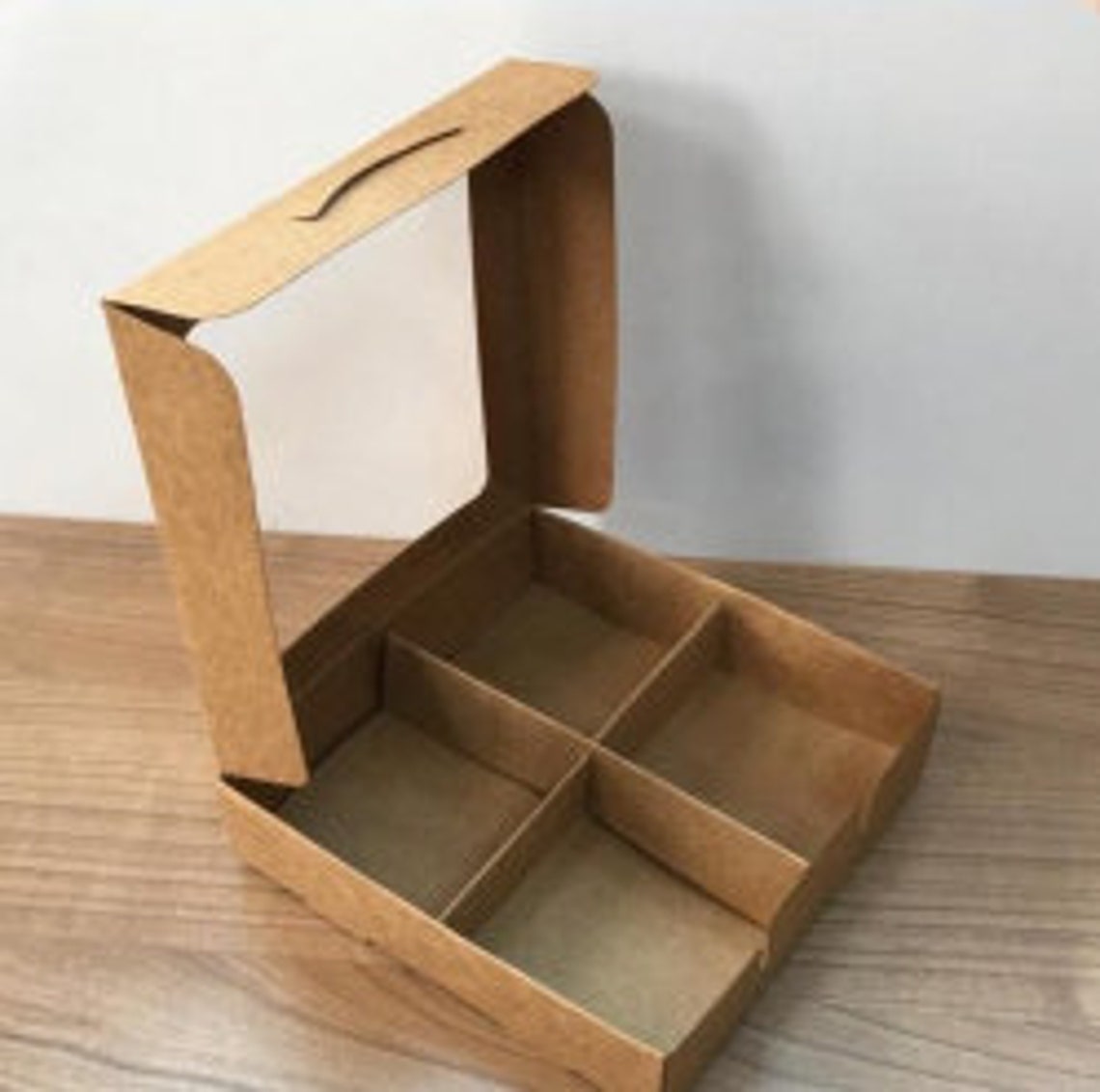 Folding Disassembled Box 12x12x3 Cm - 4.72"x4.72"x1.18" Inch Size Gift ...
