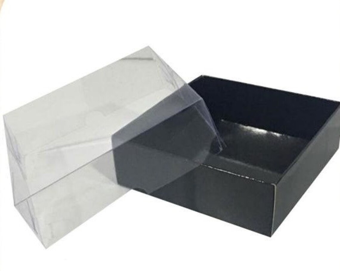 Folding Disassembled Box Gift Box With Transparent Lid 10 - Etsy