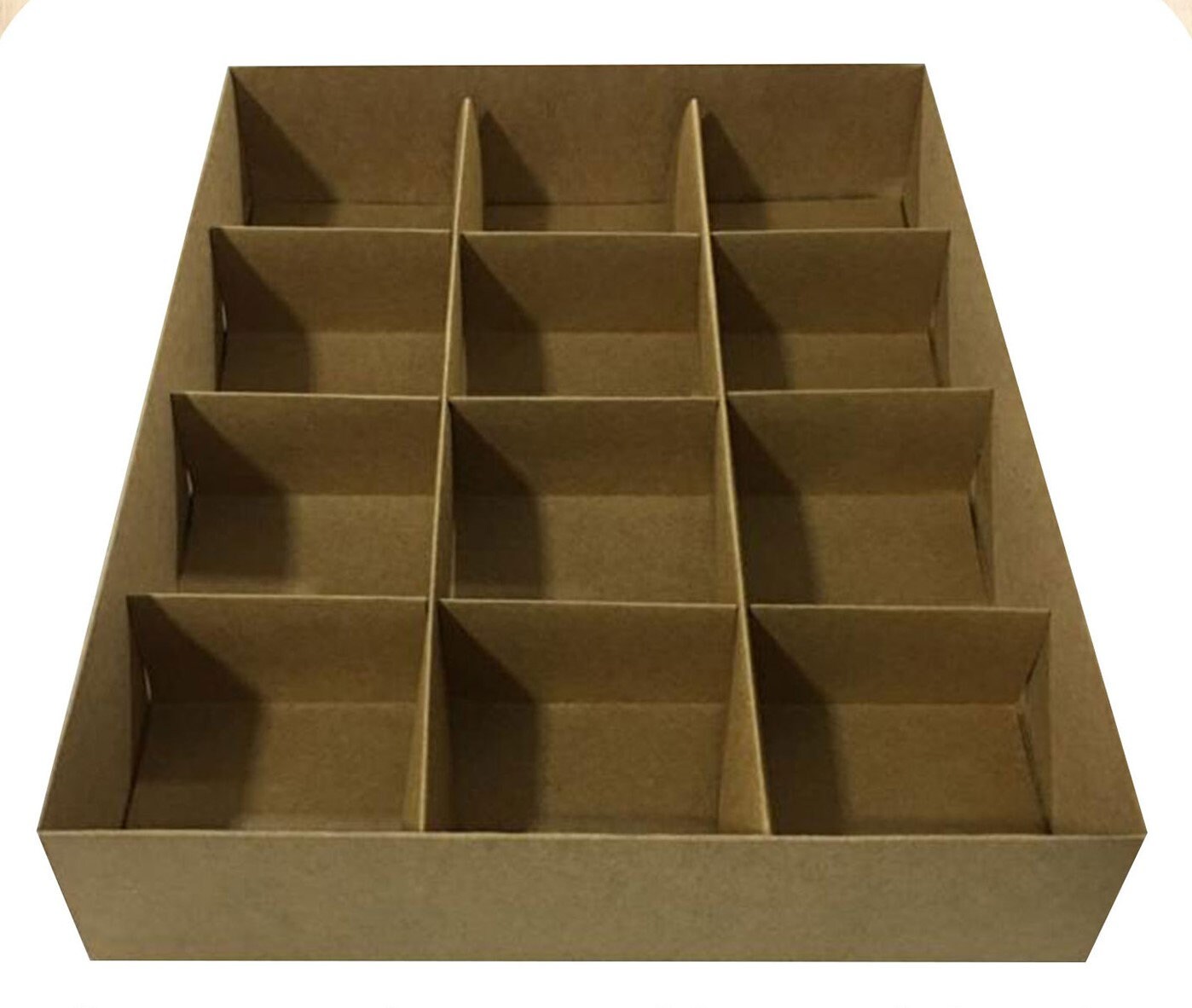 Folding Disassembled Box 20x25x5 Cm 7.87"x9.8"x2" Inch Dimension 12 ...
