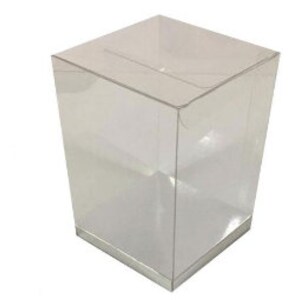 Transparent Gift Boxes With Inner Riser, 10 Pieces, 6x6x8 Cm - 2.34 "x2 ...