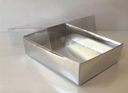 Cardboard Transparent Boxes With Lids - 3.5''X4.7''X1.2'' İnch Sizes ...