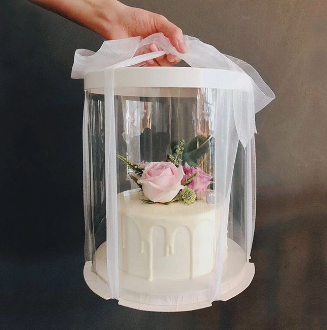 Cylinder Acetate Box Diameter 14x Height 7.1 11 15 ınch - Etsy