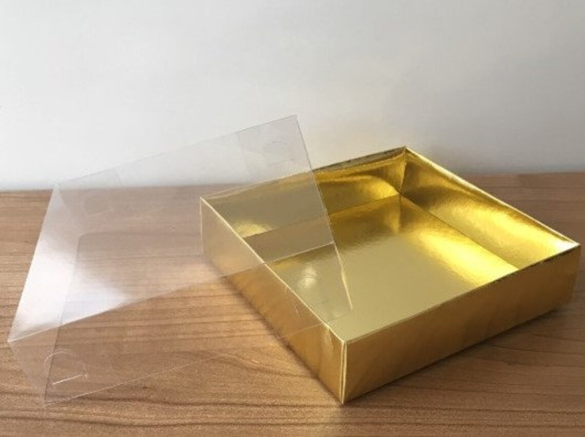 Folding Disassembled Box Gift Box With Transparent Lid 10 - Etsy