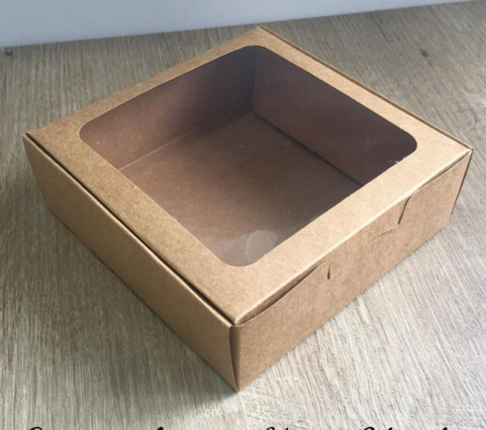 Folding Disassembled Box Gift Boxes Measuring 5.90''x5.90''x1.96 ...