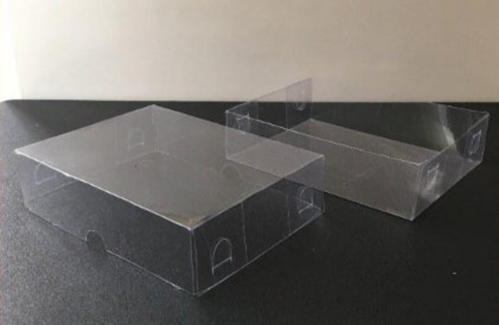 Cardboard Transparent Boxes With Lids - 3.5''X4.7''X1.2'' İnch Sizes ...