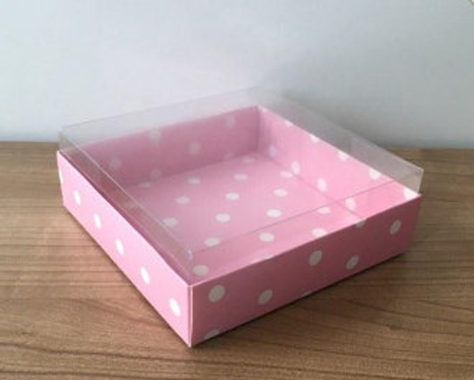 Folding Disassembled Box Gift Box With Transparent Lid 10 - Etsy