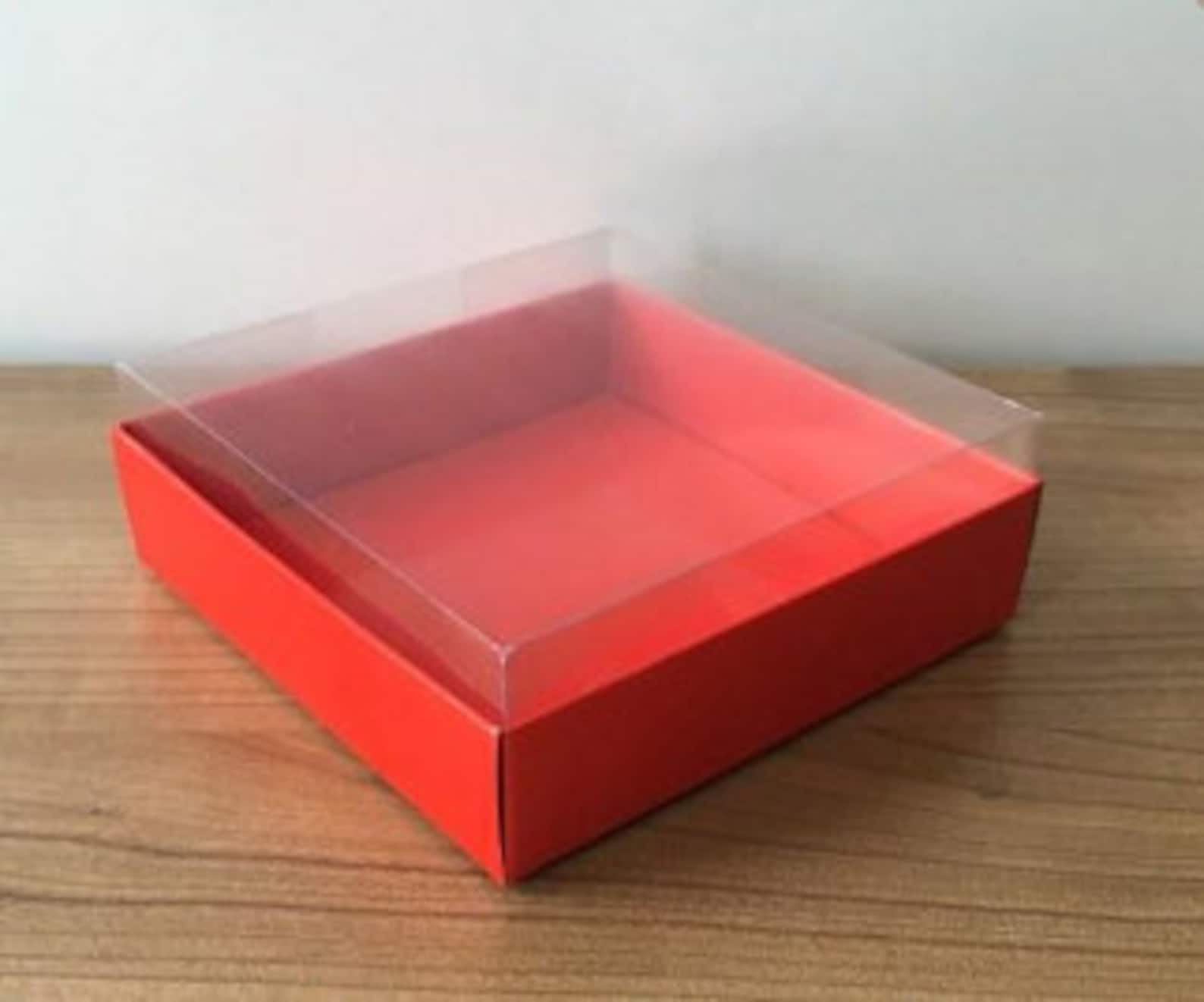 Folding Disassembled Box Gift Box With Transparent Lid 10 - Etsy