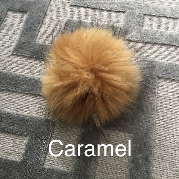Fur Pom Pom - Etsy