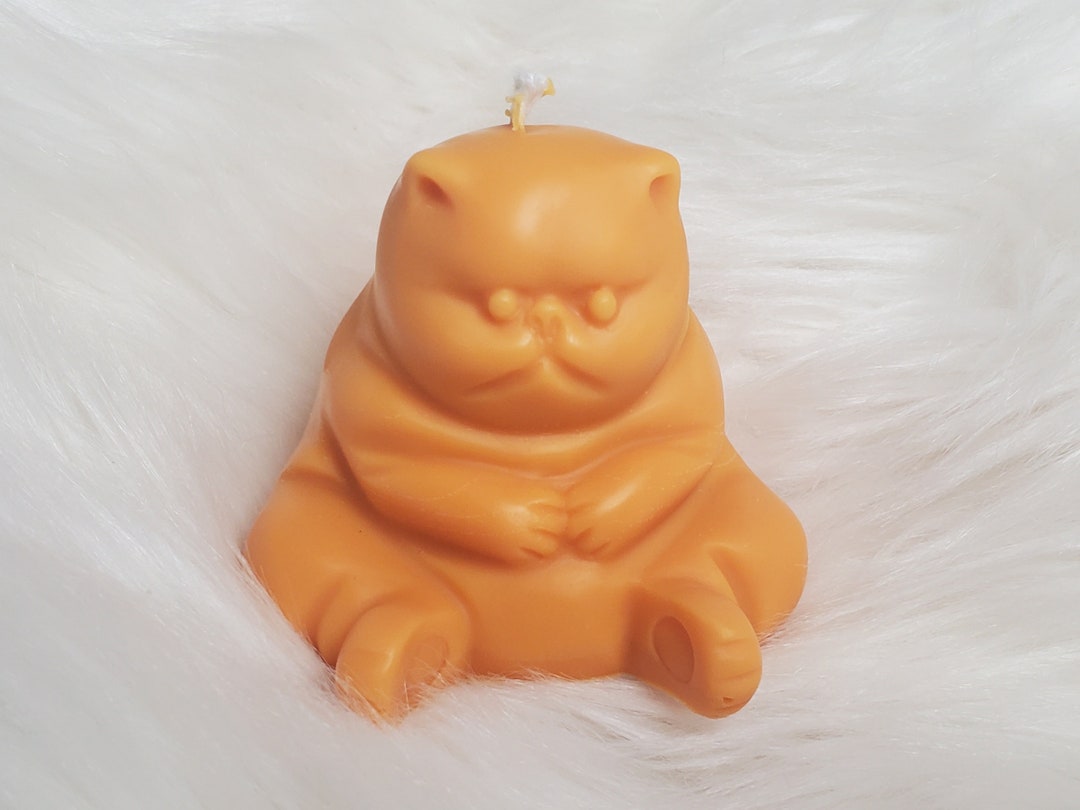 Grumpy Cat Shaped Candle: Custom Scent and Color, Soy Wax, Kitty. - Etsy