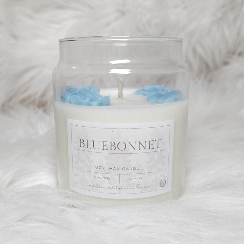 Blue Bonnets Candles - Etsy
