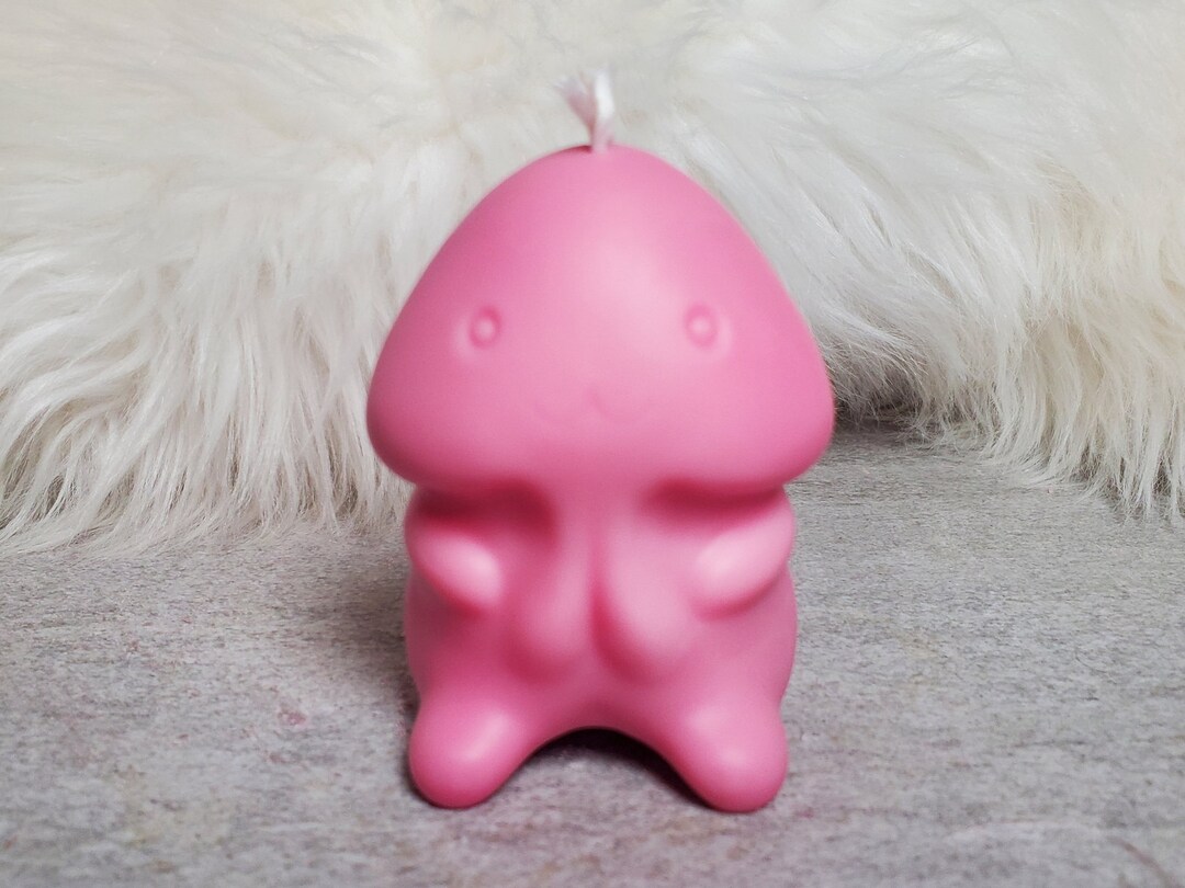 Smiling Penis Candle, Mature Content, Natural Soy Wax [choose Your Own ...