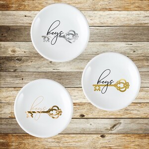 KEY DISH, Trinket Dish for Keys, Gifts for Him, Key Holder for Home ...