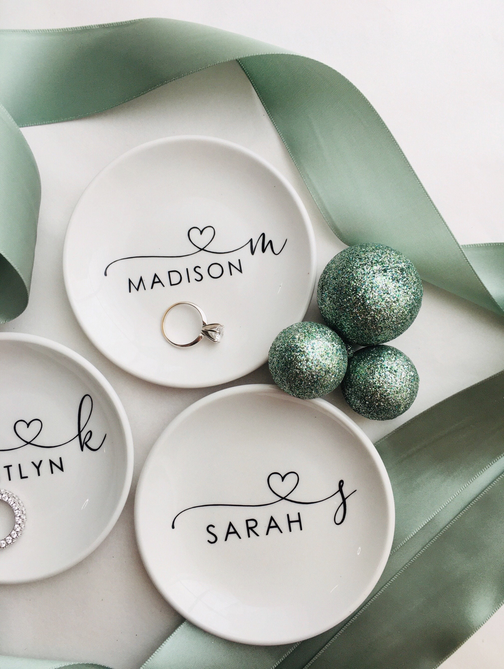 Personalized Trinket Dish Personalized Ring Dish - Etsy