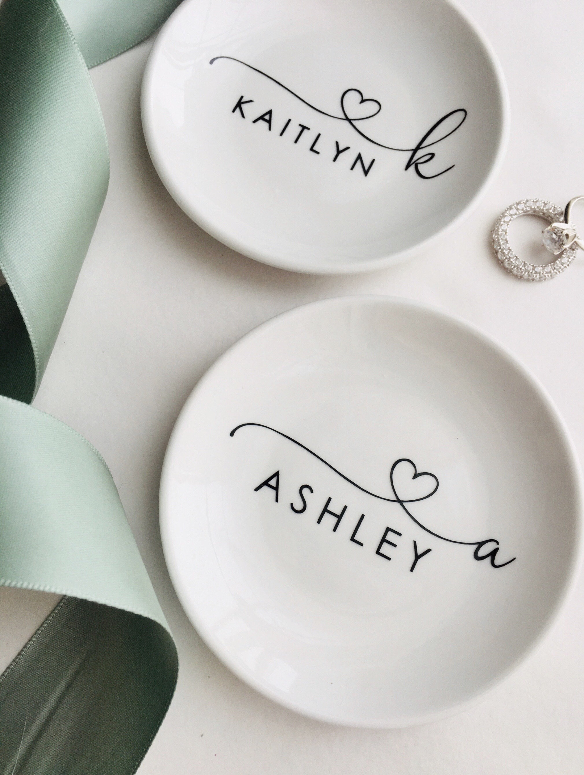 Personalized Trinket Dish Personalized Ring Dish - Etsy