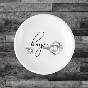 KEY DISH, Trinket Dish for Keys, Gifts for Him, Key Holder for Home ...