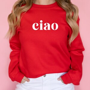 CIAO Women's Shirt, Ciao Italian Vacation Women's Trendy Fashion ...