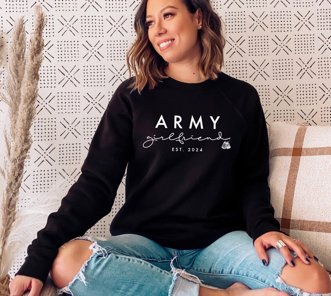 Military Girlfriend Sweatshirt: Army, Navy, Air Force, Coastie, Coast ...