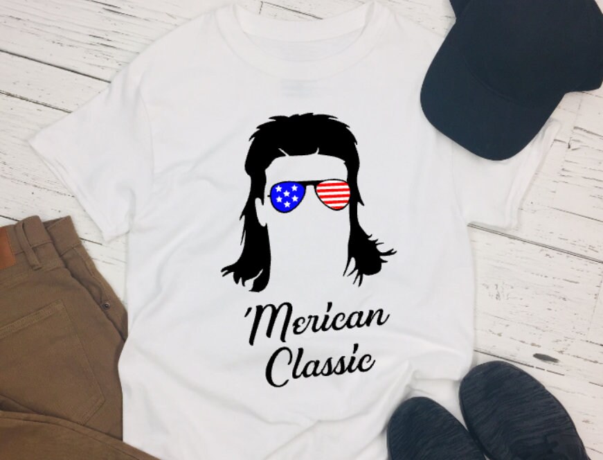 Merican Classic Mullet SVG - Etsy