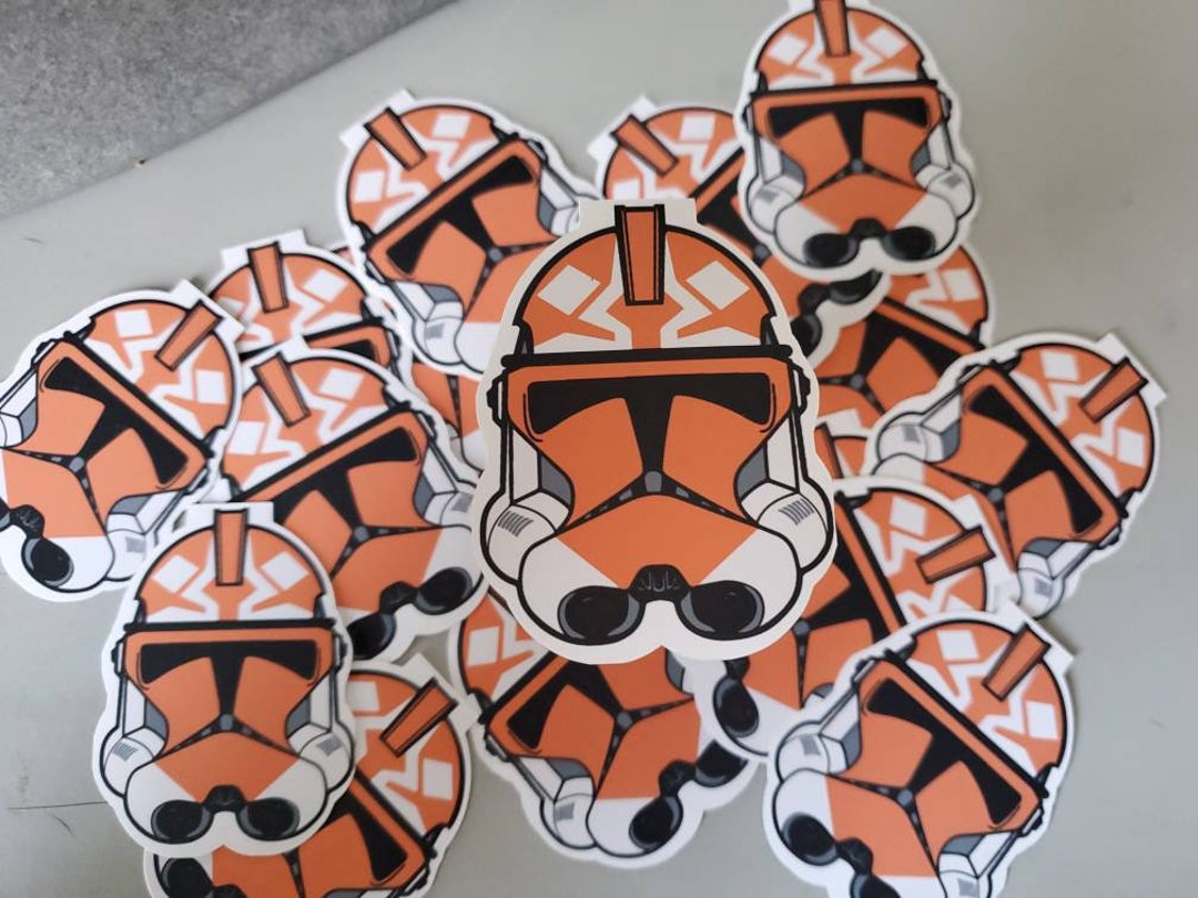 Clone Wars Ahsoka Clone Trooper Sticker. 332nd - Etsy