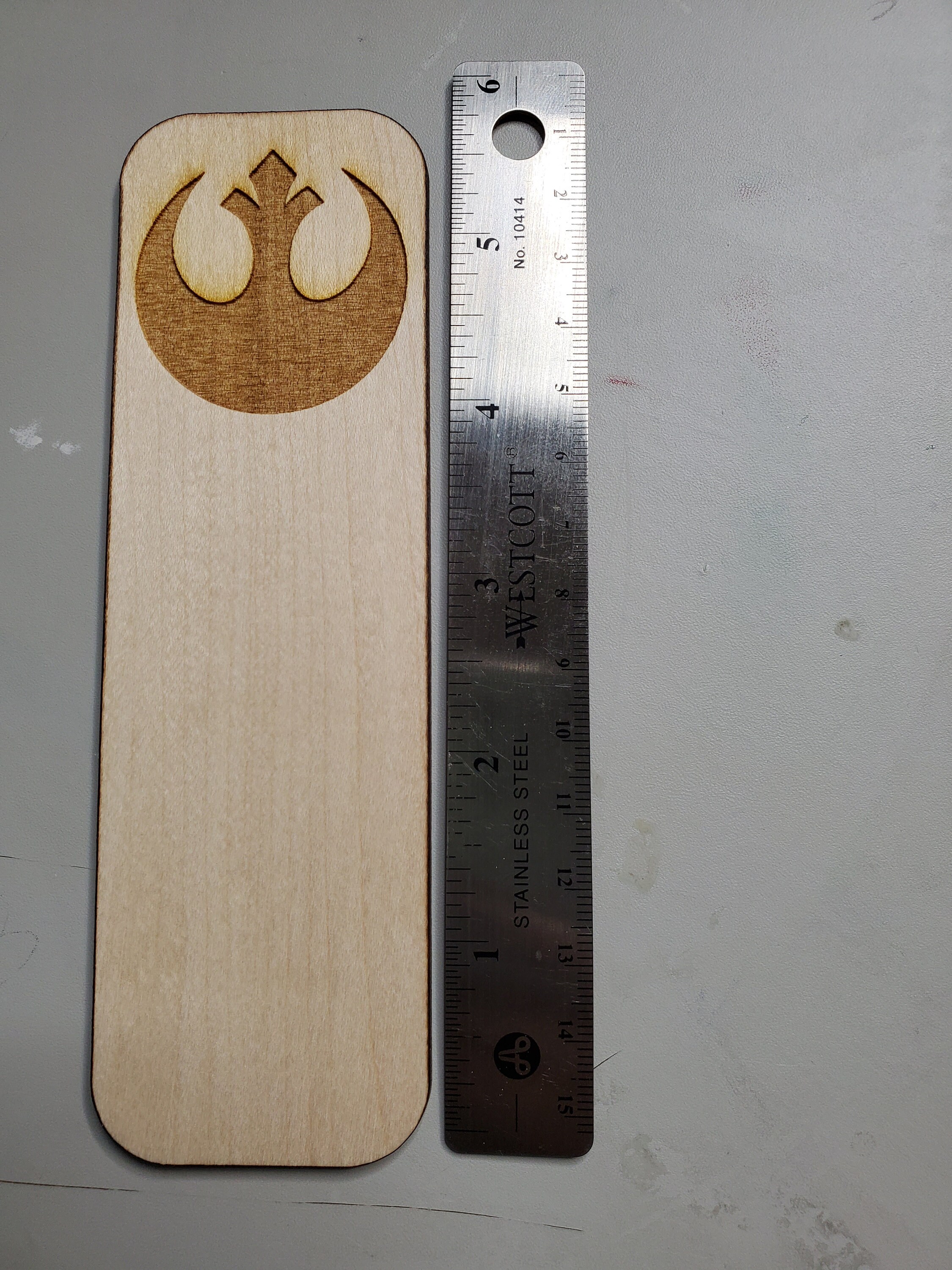 Cthulhu Laser Engraved on Pine Bookmark - Etsy