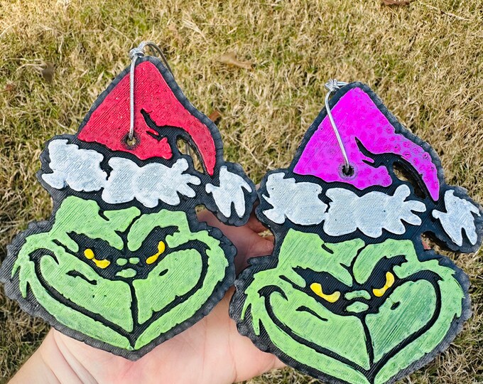 Grinch Car Freshie Air Freshener Car Freshener Stocking Stuffer ...