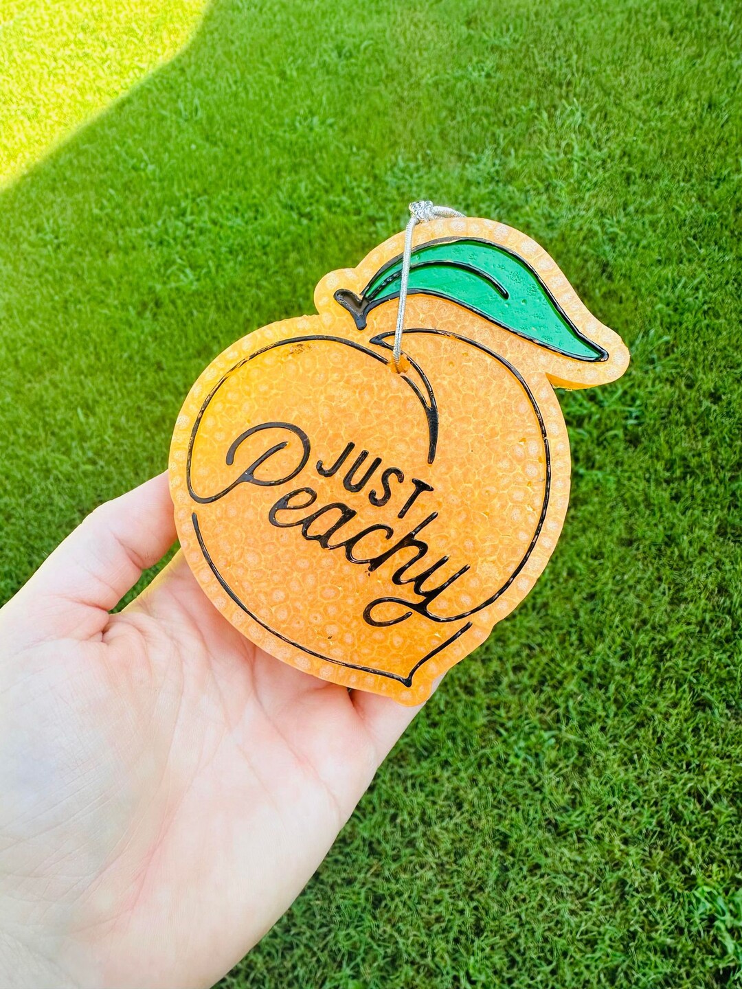 Just Peachy Car Freshie, Peach Car Freshies, Summer Car Freshies ...