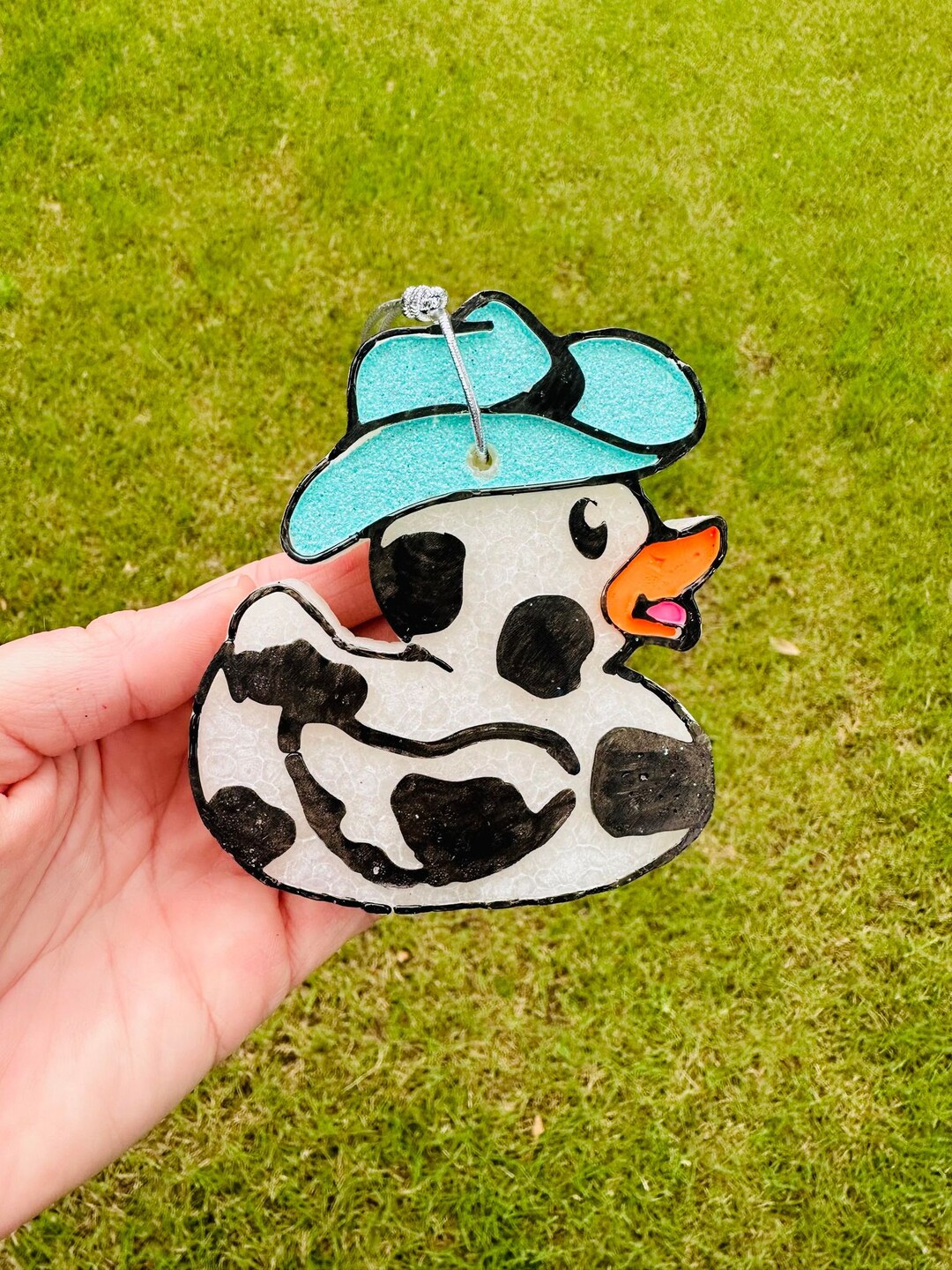 Cowboy Duck Car Freshies, Cowprint Duck Car Freshies, Western Car ...